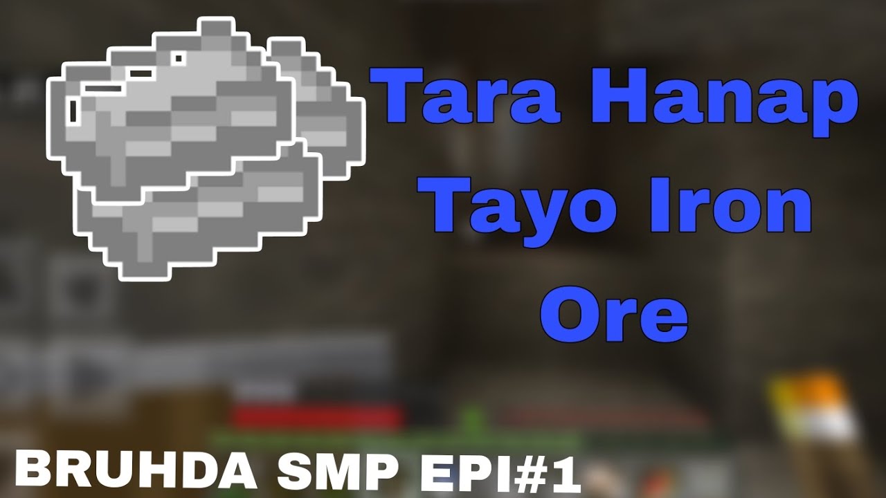 Cave Mining Muna Tayo|MINECRAFT|BRUHDA SMP|(@bisanunsatv) - YouTube