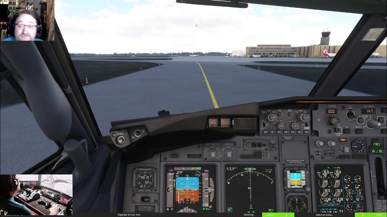 MSFS 2020 737-700 FLIGHT. BEYOND ATC - YouTube