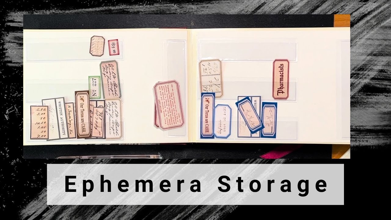 Ephemera Storage - YouTube