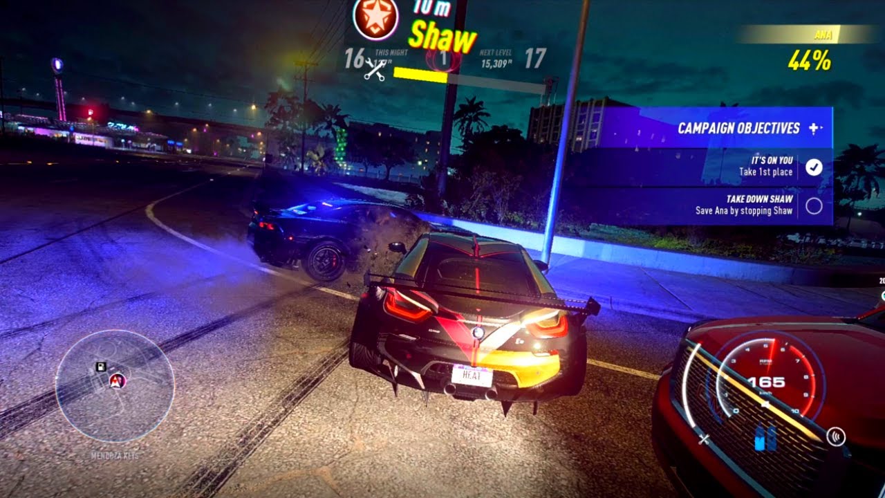 RACES, COP CHASE & Beating SHAW - Need for Speed HEAT - YouTube
