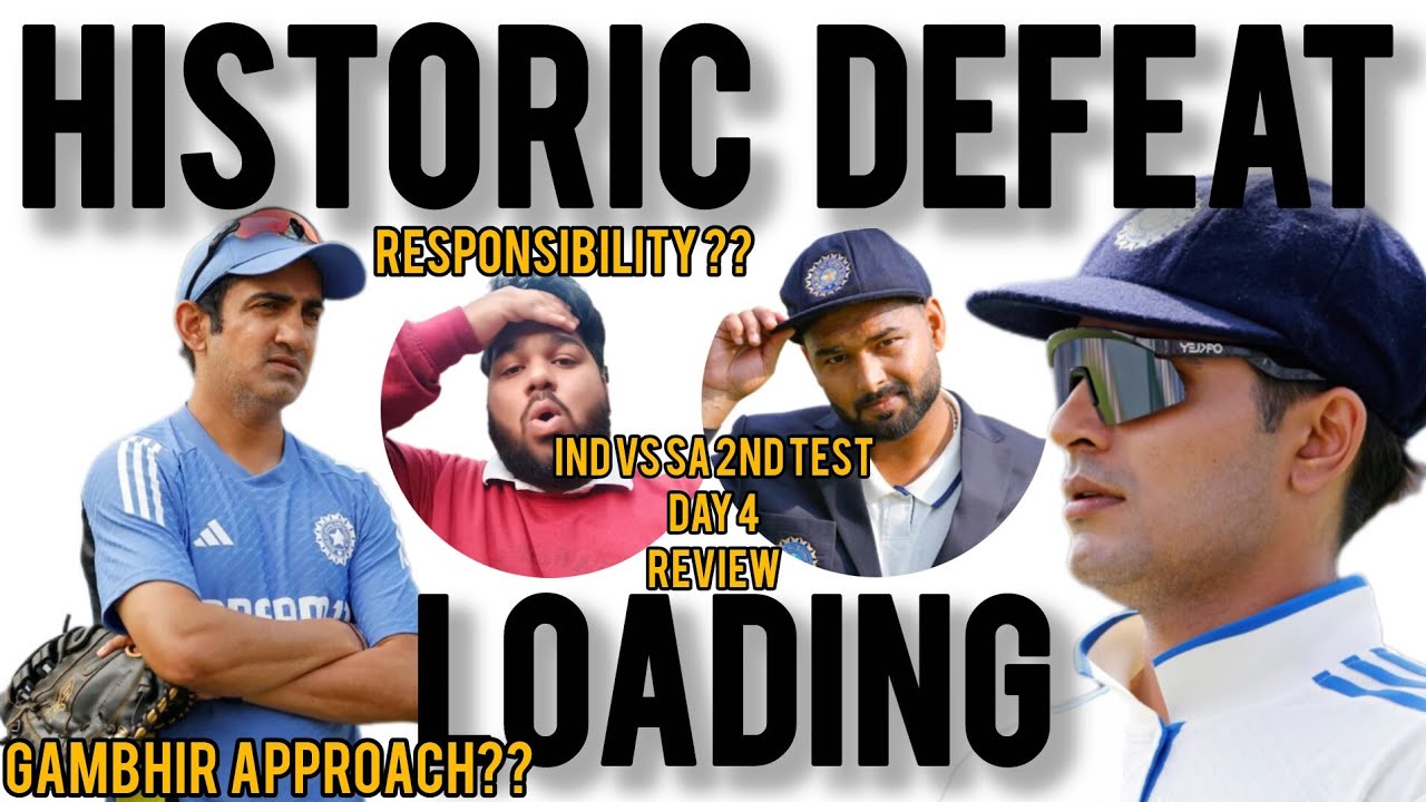 South Africa One Step Away! India Struggle on Day 4 | Match Review ...
