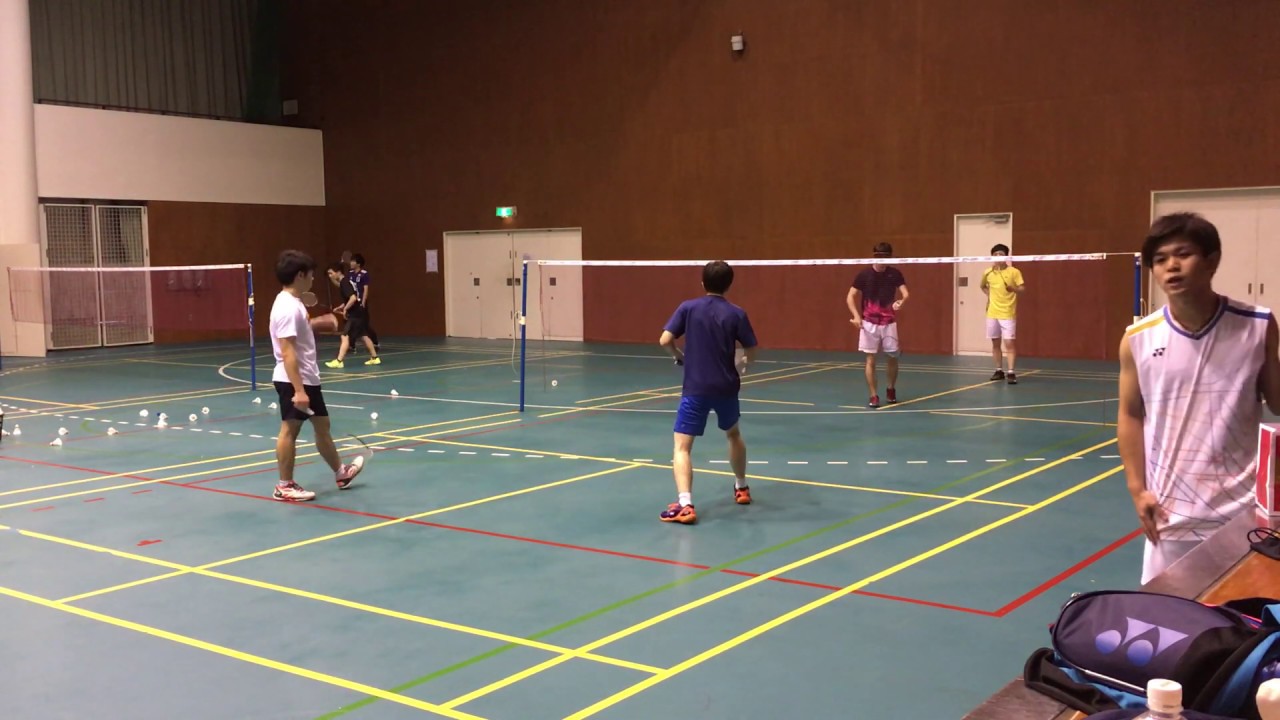 badminton practice - YouTube