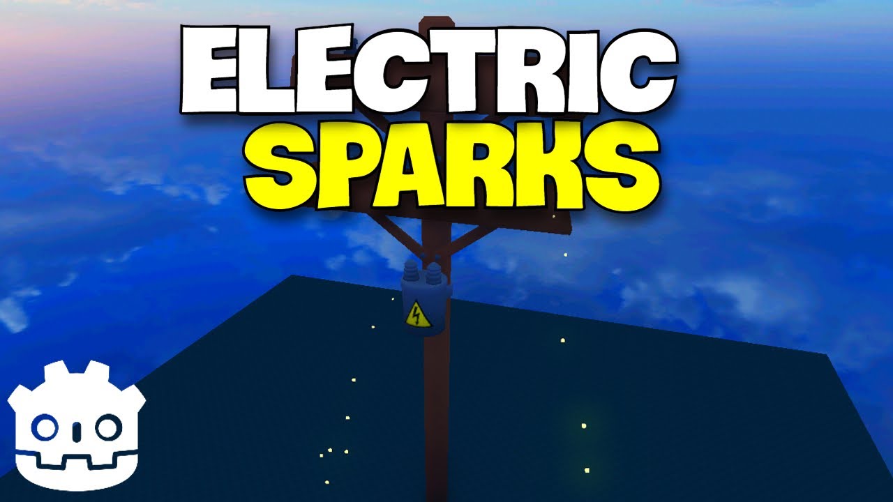 How To Make Electric Sparks - Godot 4.2 Tutorial - YouTube