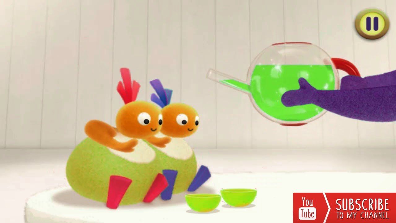 Kids Learn Colors With Family Twirlywoos CBEEBIES- Fruit Tea machine ...