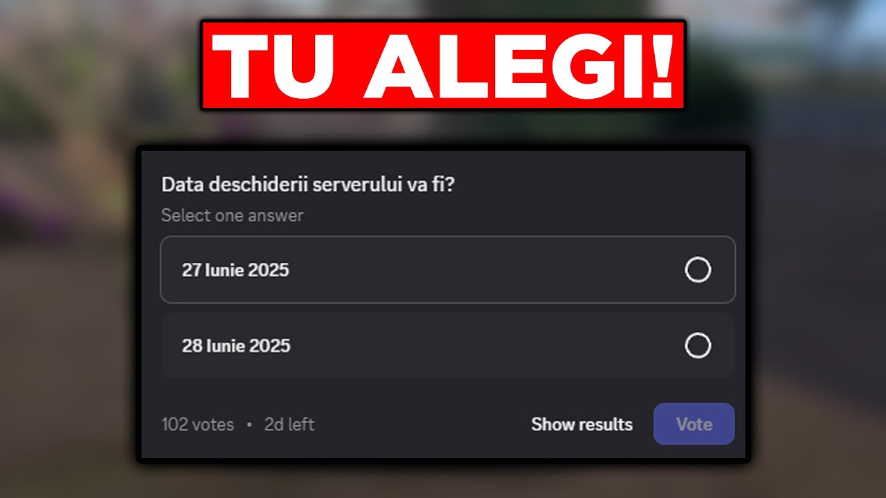 DESCHIDEREA NOULUI SERVER! - YouTube