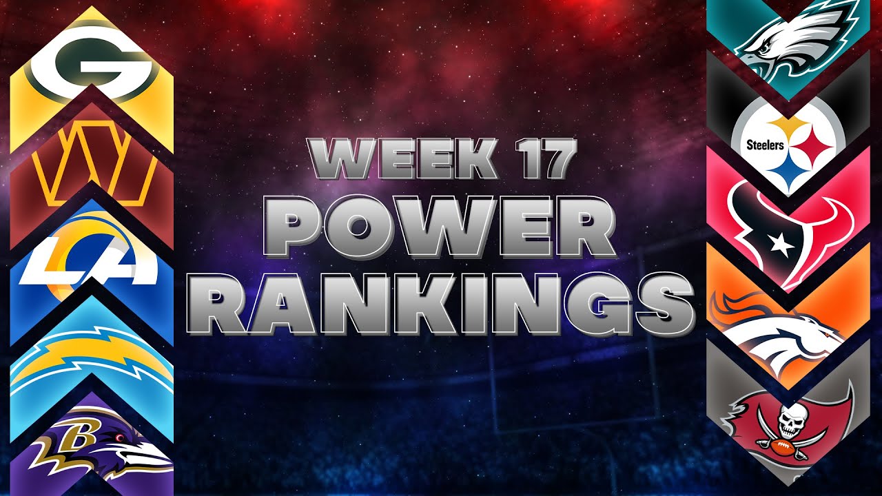 NFL Week 17 Power Rankings - YouTube