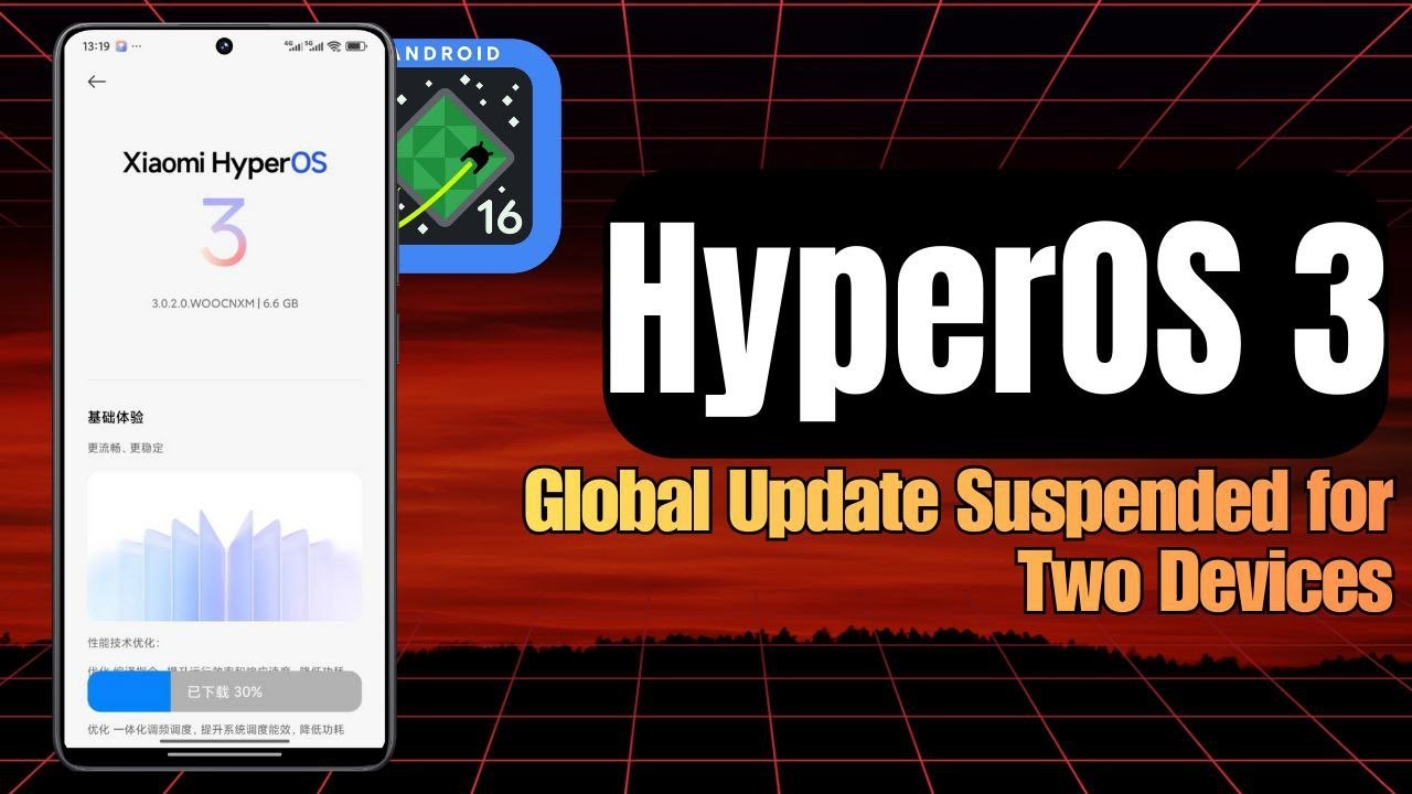HyperOS OS3.0.6.0 Global Update Suspended For Two Devices - YouTube
