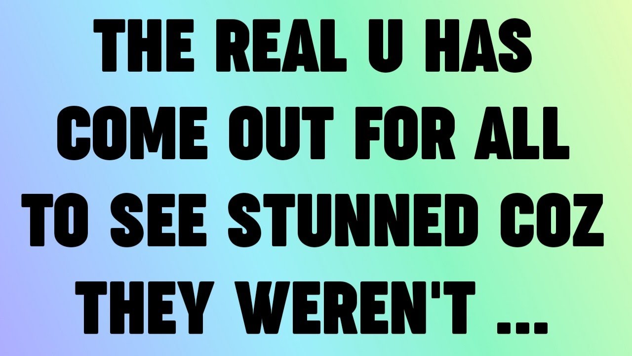 🌼The Real U Has Come Out For All To See Stunned Coz They Weren't ...