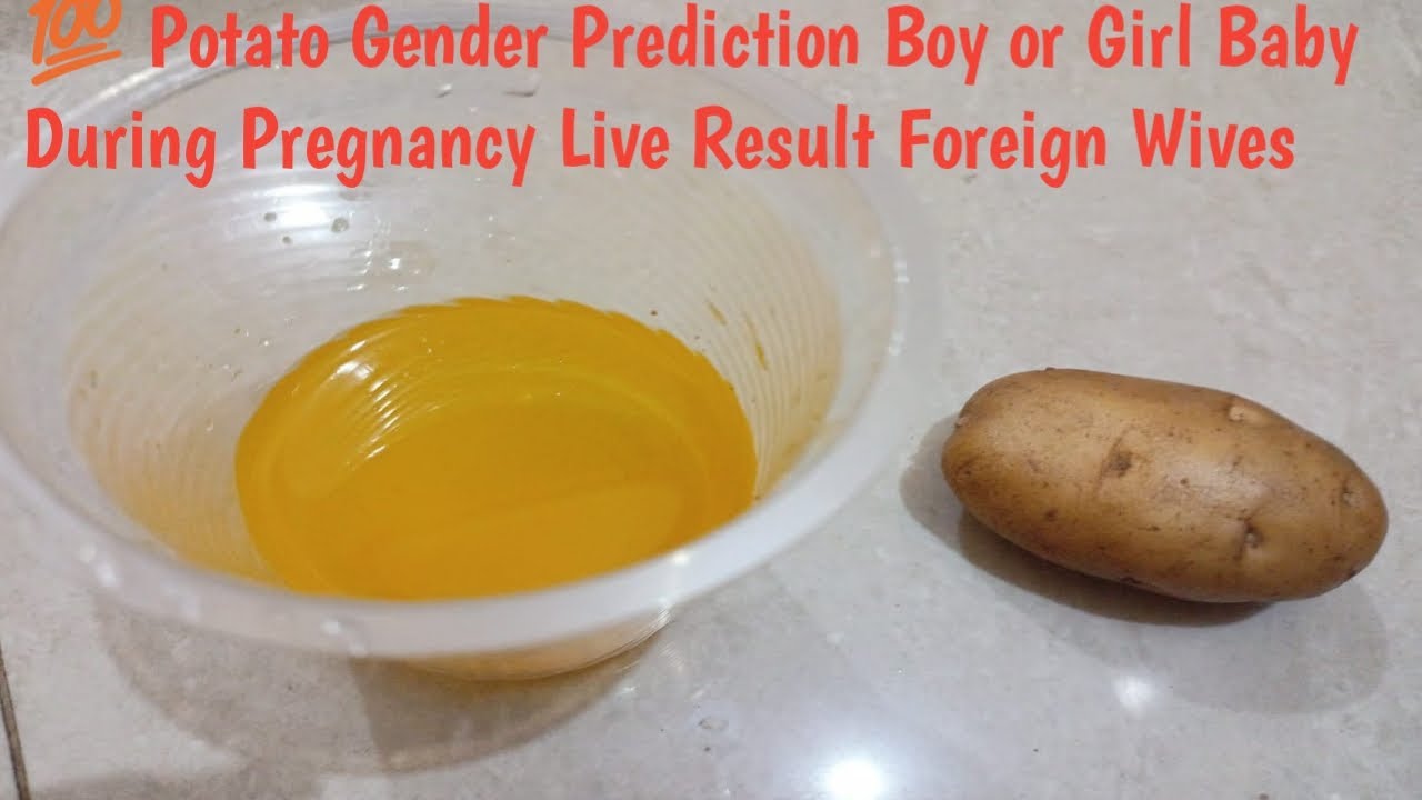 💯 Potato Gender Prediction Boy or Girl Baby During Pregnancy Live ...