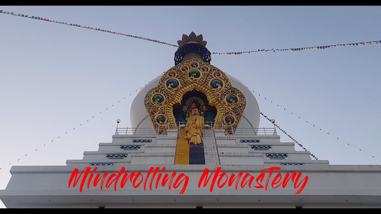 BUDDHA TEMPLE IN DEHRADUN & MINDROLLING MONASTERY DEHRADUN - YouTube