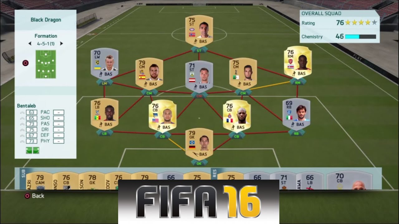 FIFA 16 // ULTIMATE TEAM // GAMEPLAY - YouTube