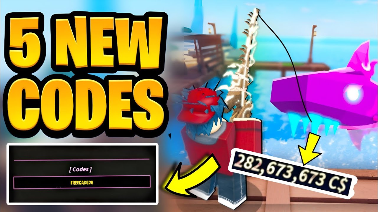 *UPD* ALL WORKING CODES FOR FISCH IN 2025 - ROBLOX FISCH CODES - FISCH ...
