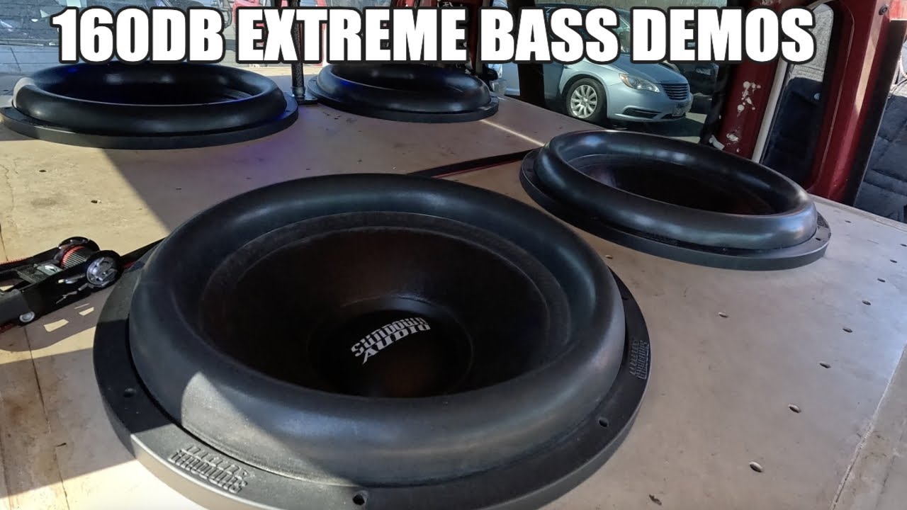 PAINFUL LOUD BASS 160DB+ | Hair tricks, Bass Demos, & More Team Deadly ...