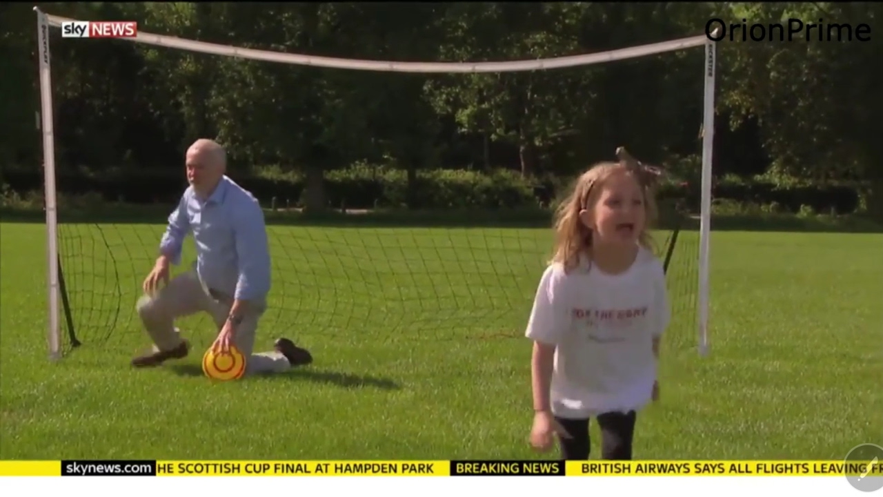 Jeremy Corbyn Trying to Play Football - YouTube