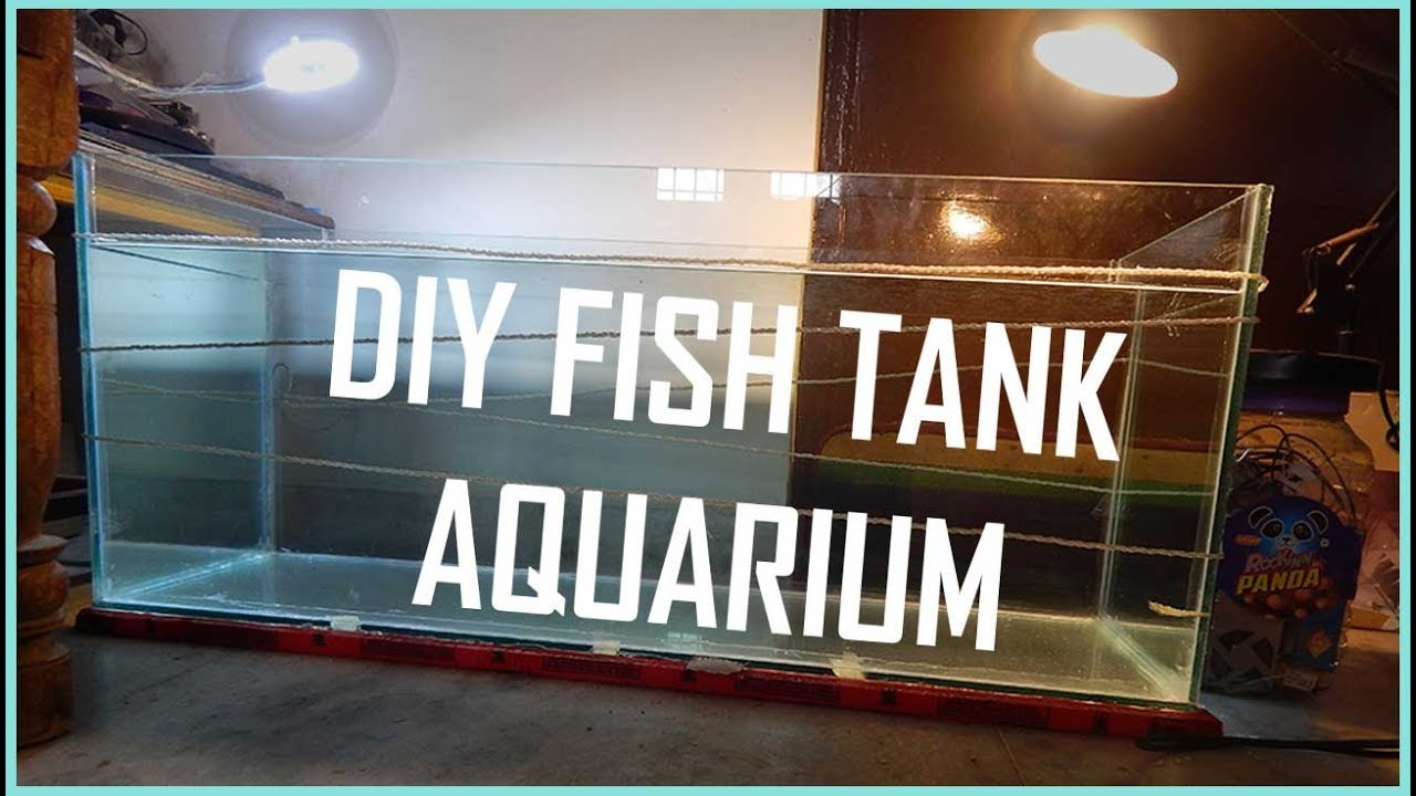 How to build an Aquarium | DIY Build a 3 Feet Fish Tank-Part 1 - YouTube