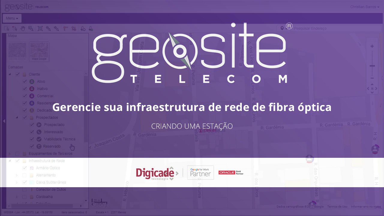 Geosite Telecom - Criando uma estação - YouTube