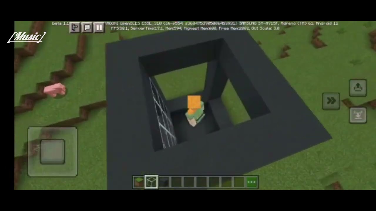 Minecraft survival easy base tutorial || asanise base bnaye in survival ...