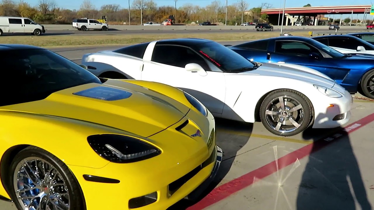 Doing What Corvettes Drivers Do Best....Drive Slow: Corvette World Toy ...
