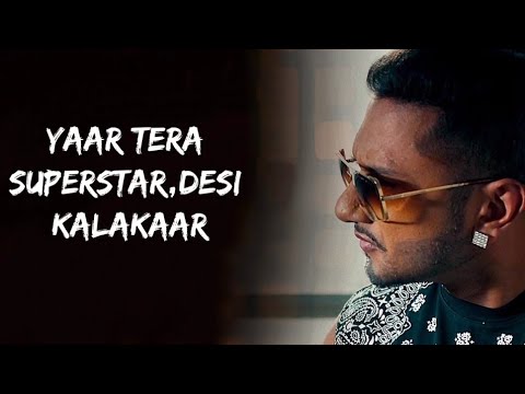Desi Kalakar Song Lyrics | Yo Yo Honey Singh , Sonakshi sinha | Desi ...