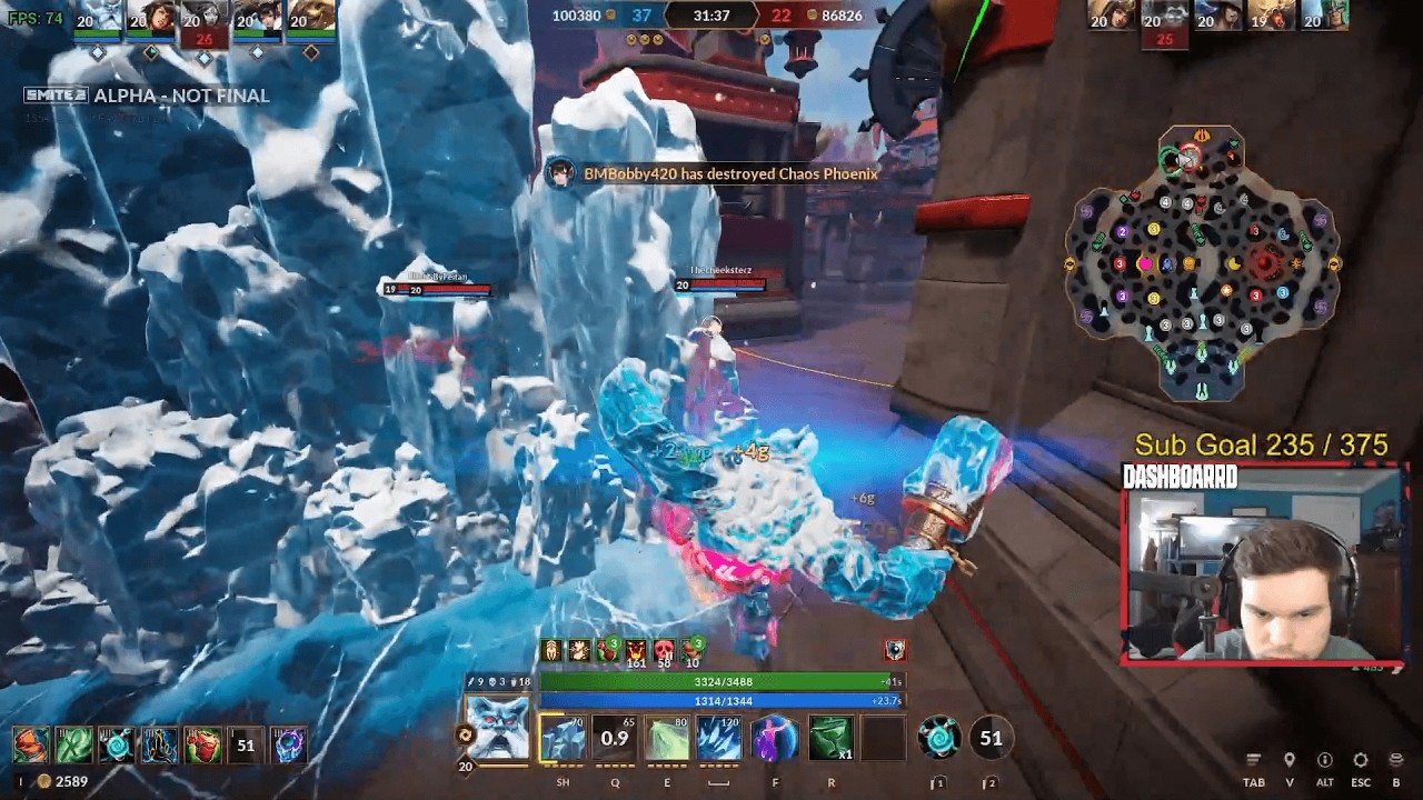 Smite 2: Masters Ranked Ymir Support - YouTube