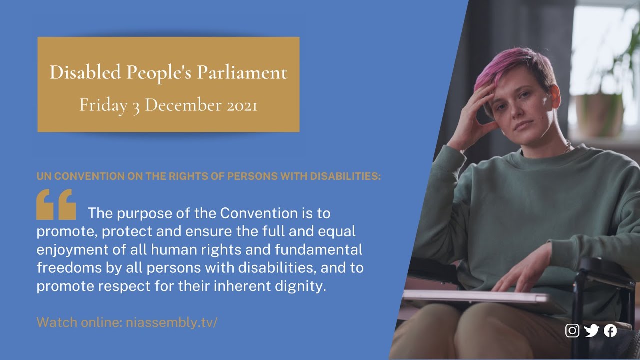 Disabled People’s Parliament - 3 December 2021 - YouTube