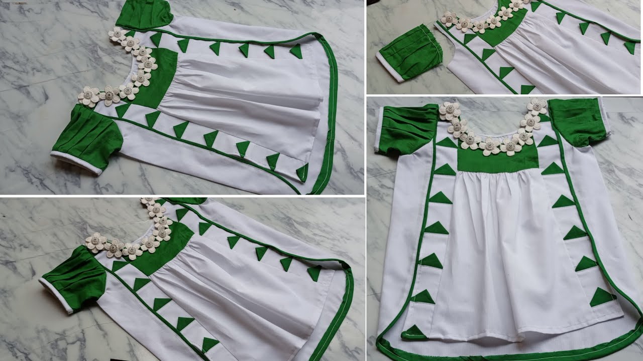 14 August Dress Design | Independence Day Designer Dress Cutting and ...