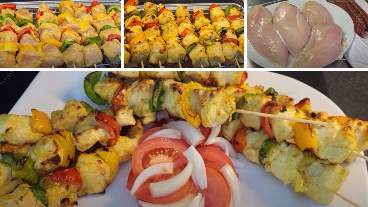 Meilleures Assaisonnement De Brochettes De Poulet Et Cuisson Très ...