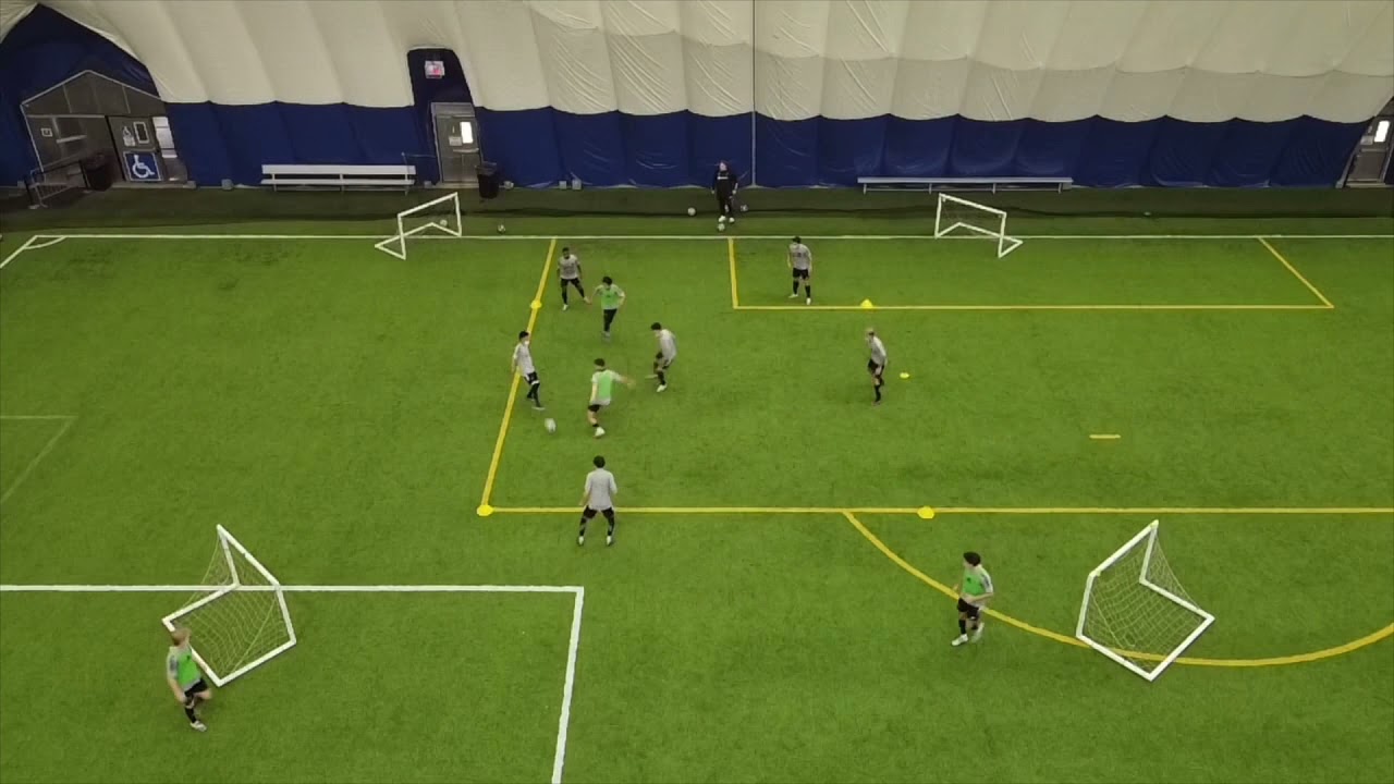 Rondo: 6v2 To Mini Goals - YouTube