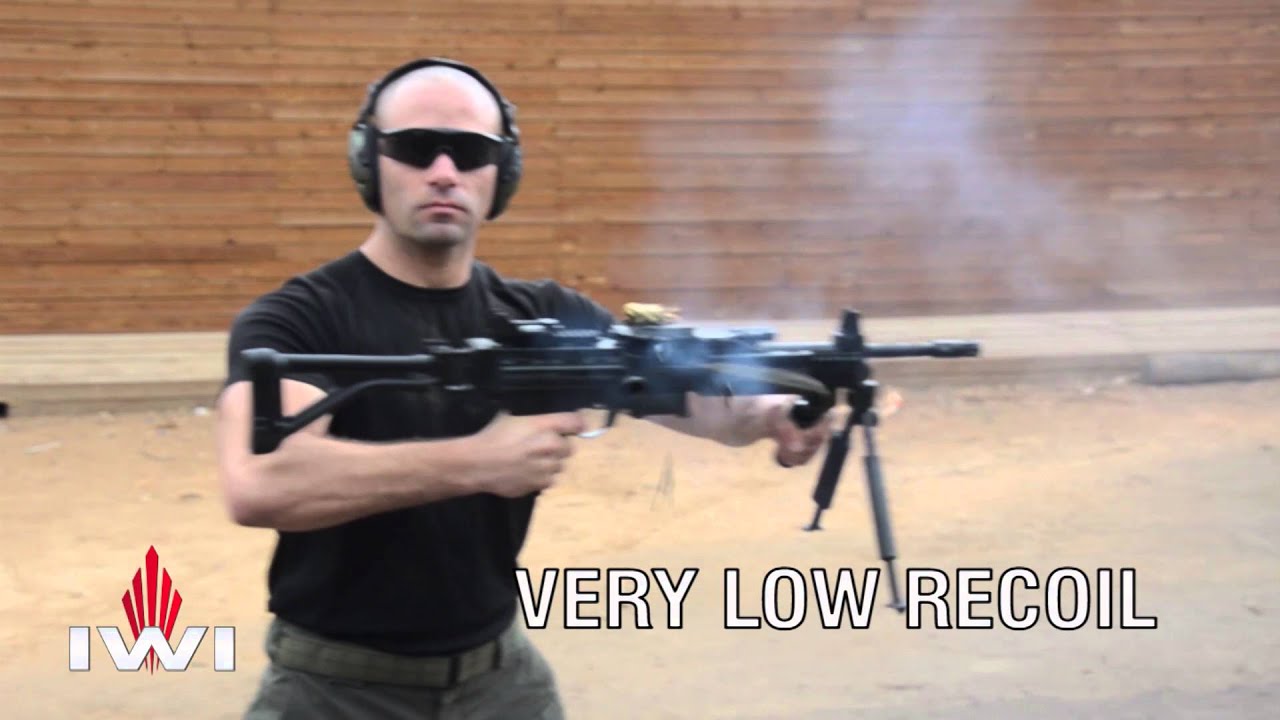 IWI Negev LMG low recoil - YouTube