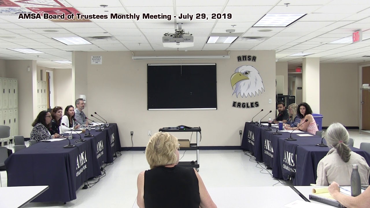 AMSA Board of Trustees Meeting July 29, 2019 - Full Meeting - YouTube