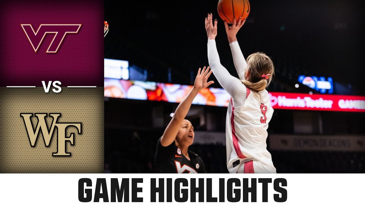 Virginia Tech vs. Wake Forest Game Highlights | 2025-26 ACC Women's ...