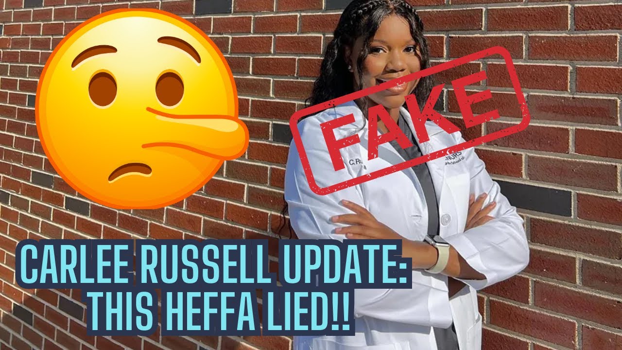 Let's Talk About It: Carlee Russell Update SHE LIED Family Refusing to ...