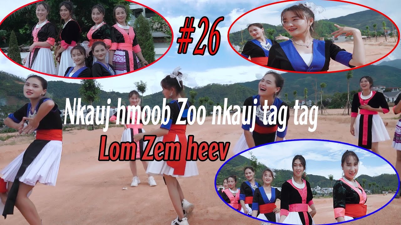 #26 Mus thaij cov ntxhais Dancer lom zem heev li | Thaij Nkauj MV ...