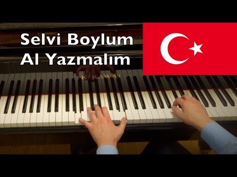 Selvi Boylum Al Yazmalım Piano Tutorial