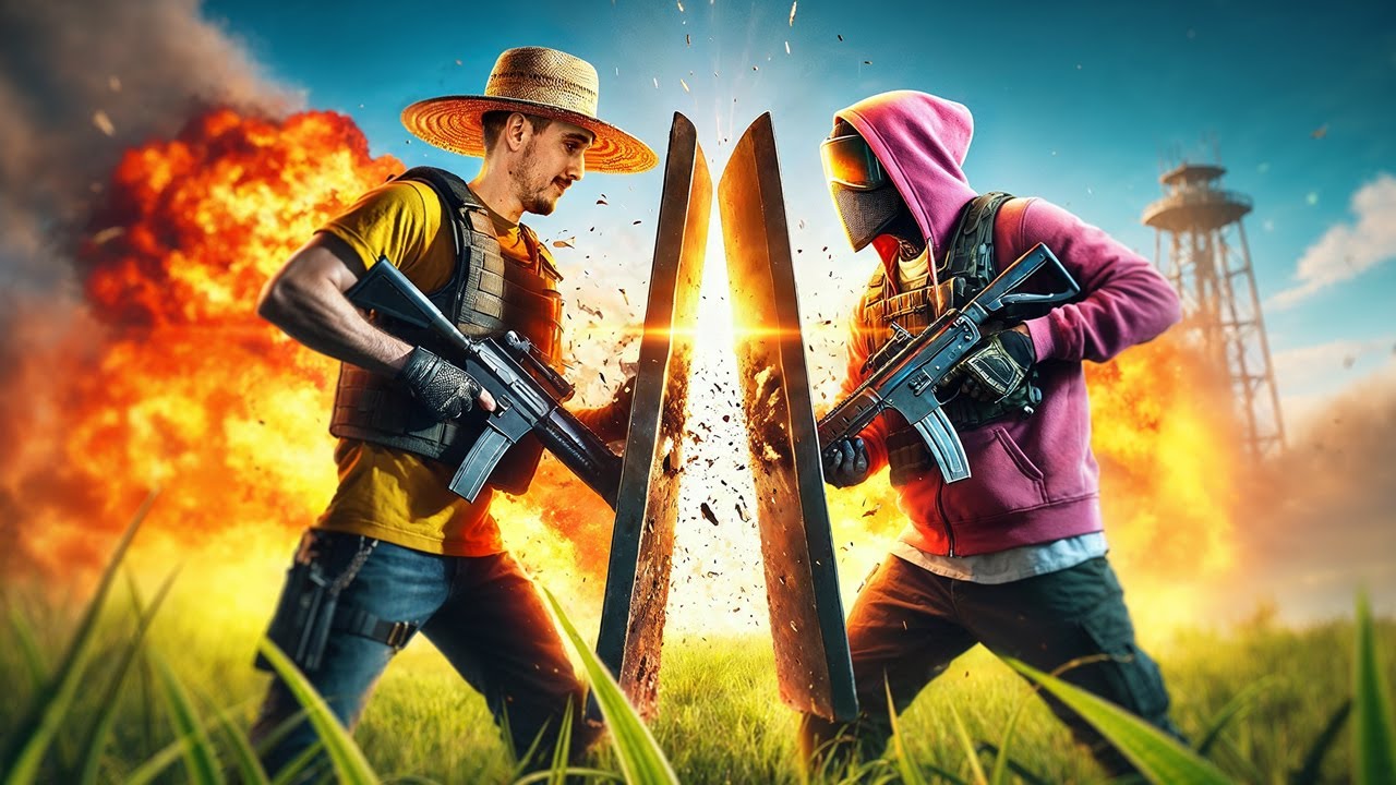 Duel entre les Deux Meilleurs Joueurs avec Bouclier (au monde) - YouTube