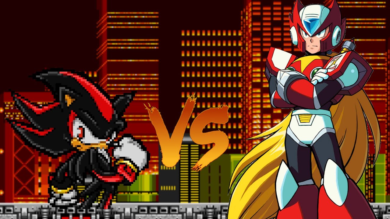 Smash flash 2 project B Shadow vs Zero - YouTube