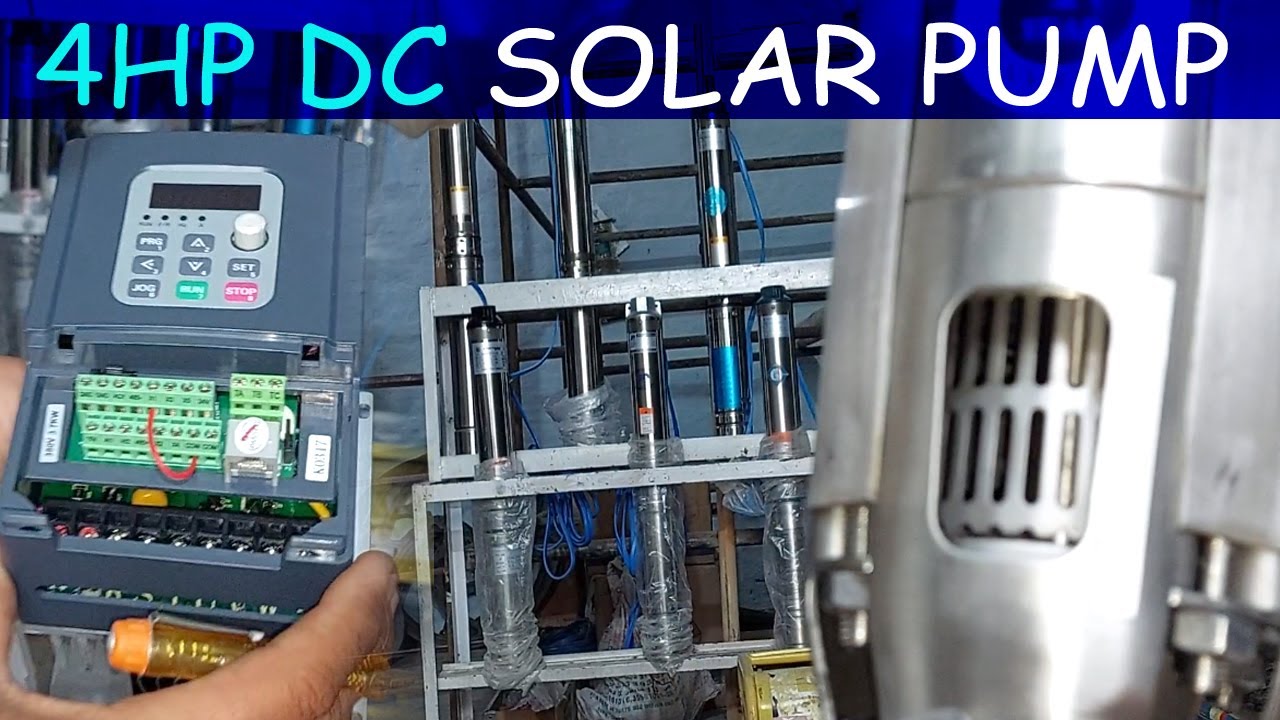 4 Hp Dc Solar Water Pump Voltage 380V Ac 550V Dc 3000 Watt Ac Dc 4000R ...