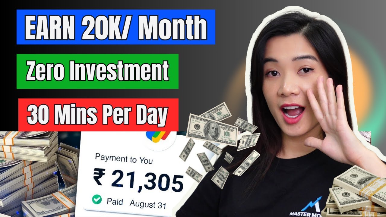 💰make Money Online Work From Home Earn 20 000 Month No Skills Required