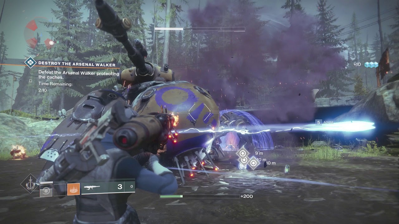 Destiny 2: Spider Walker Tank Punlic Event. - YouTube