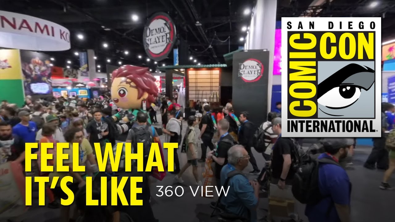 Feel What It's Like to be at the San Diego Comic Con 2024 with 360 View ...