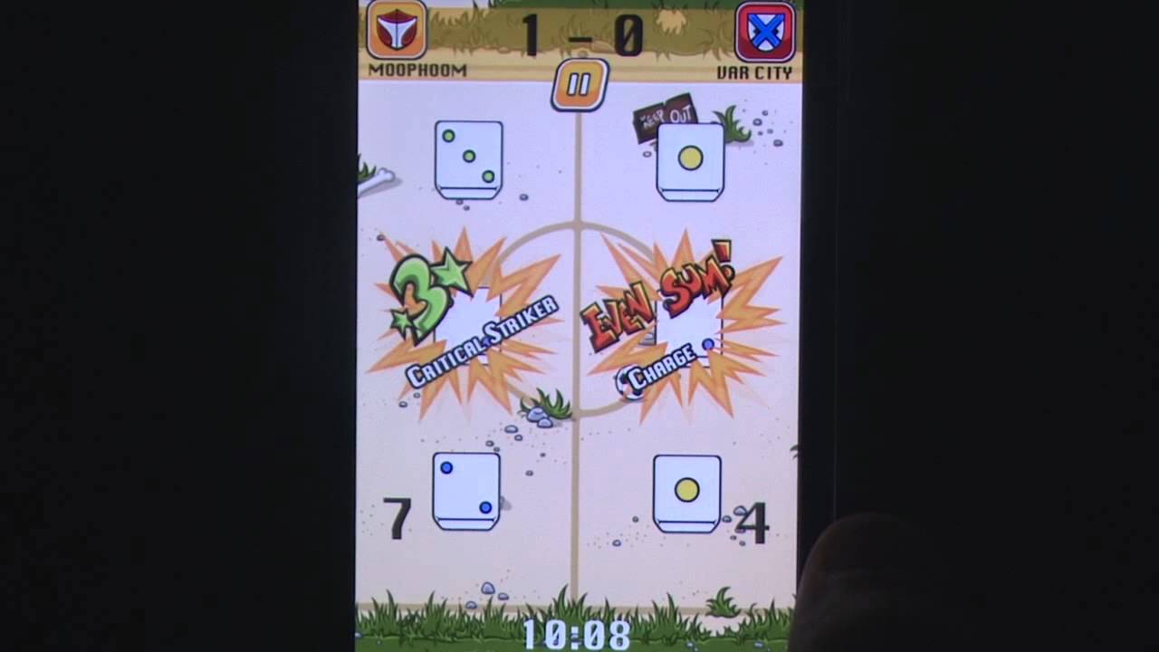 Dice Soccer iPhone Gameplay Review - AppSpy.com - YouTube