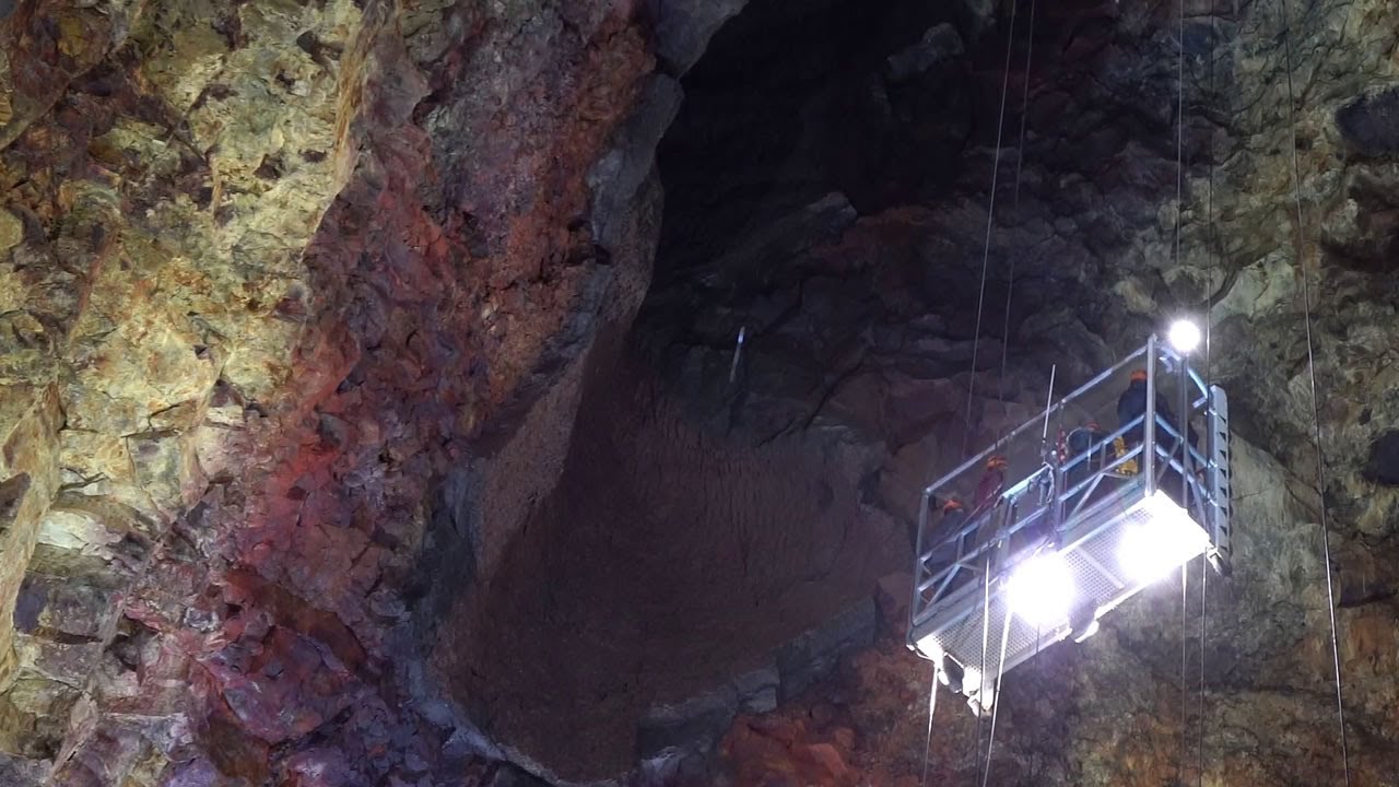 Going inside a volcano's magma chamber - YouTube