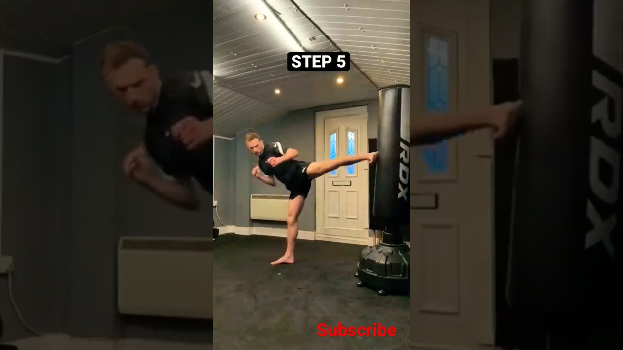 BRUCE LEE SKIP SIDE KICK TUTORIAL #shorts - YouTube