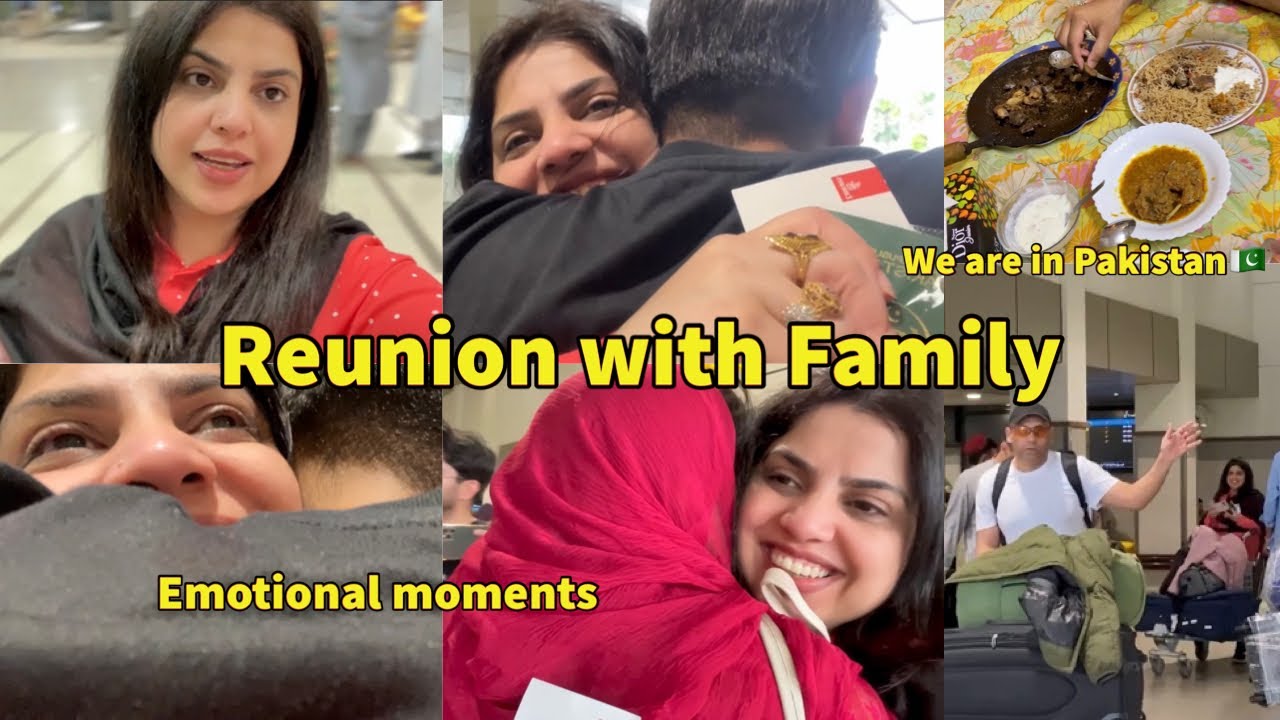 Finally reunited with my family after years | We are in Pakistan ...