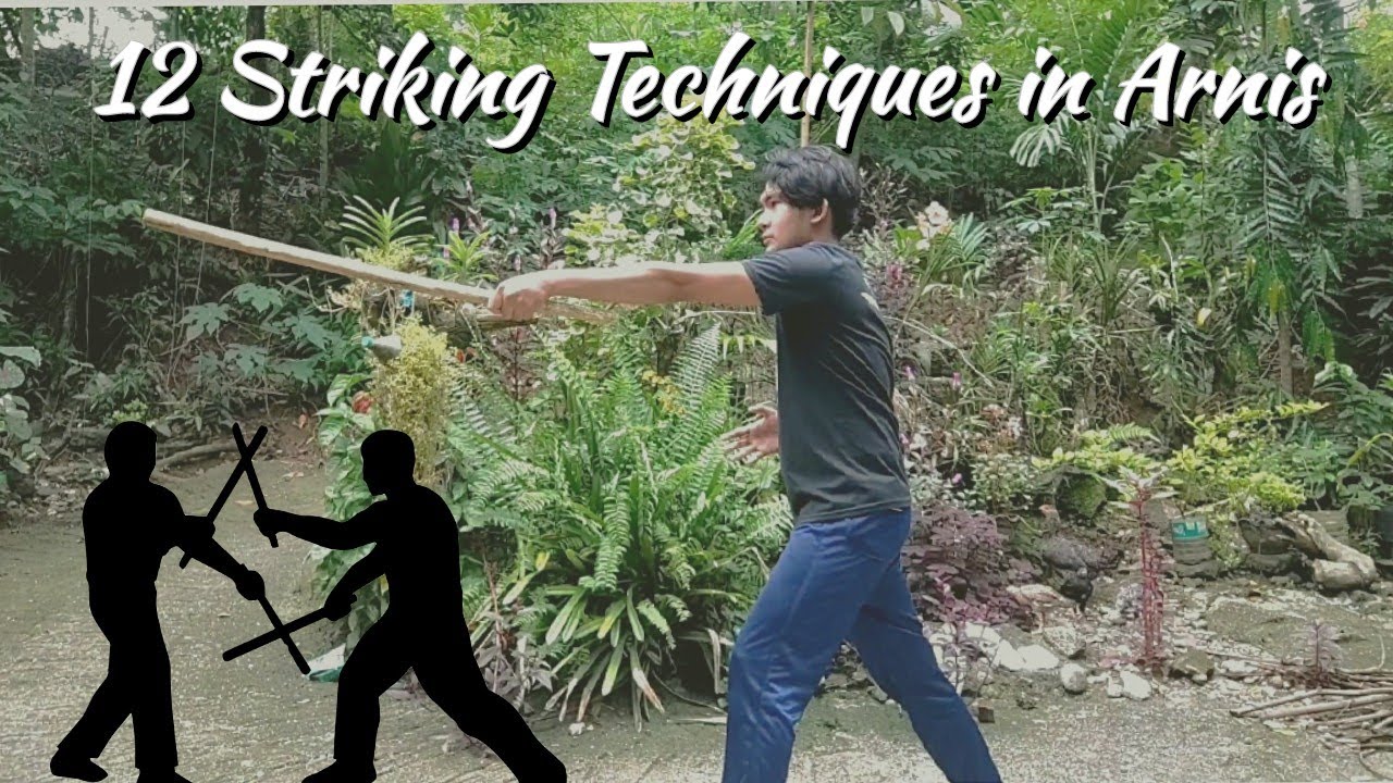 12 Striking Techniques in Arnis | General warm-up | Dynamic Stretching ...