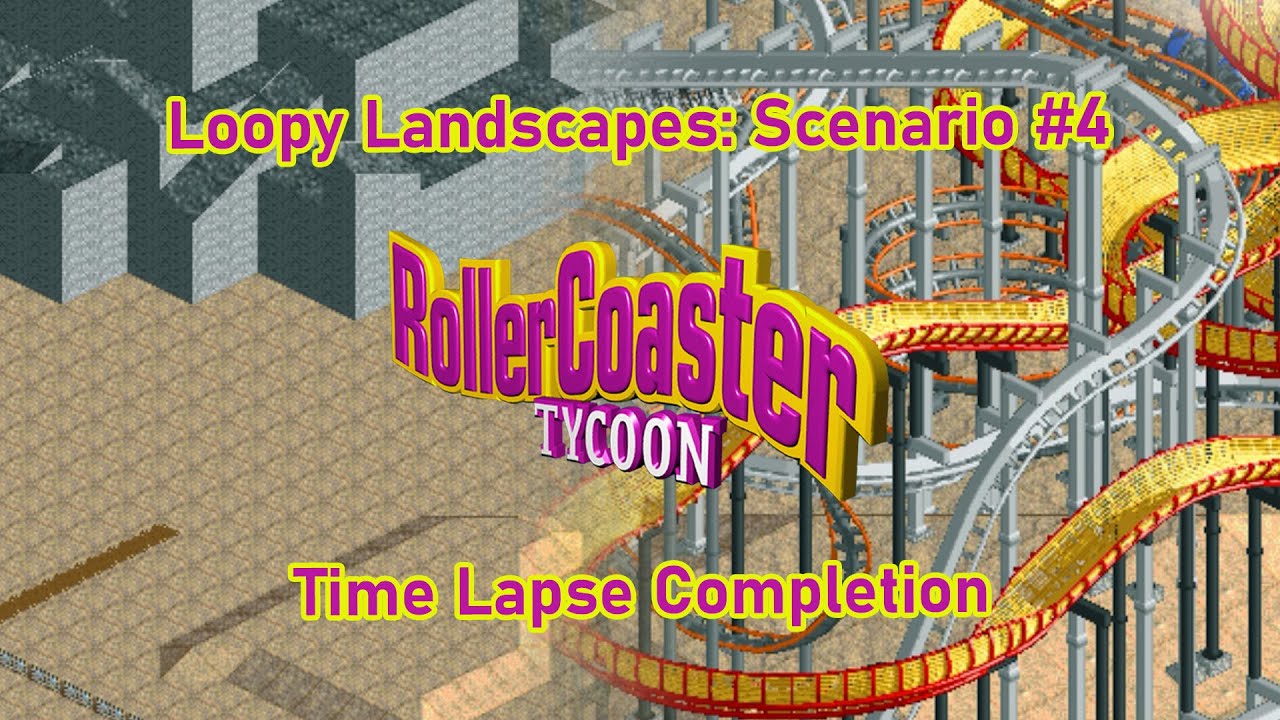 Razor Rocks - Loopy Landscapes - Roller Coaster Tycoon: Deluxe - YouTube