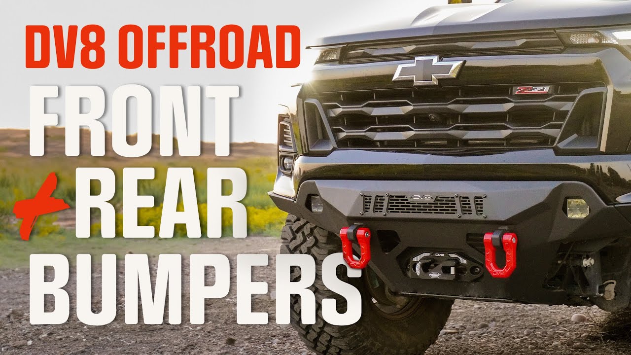 2023+ Colorado Dv8 Offroad BUMPERS ARE HERE! FRONT AND REAR - YouTube