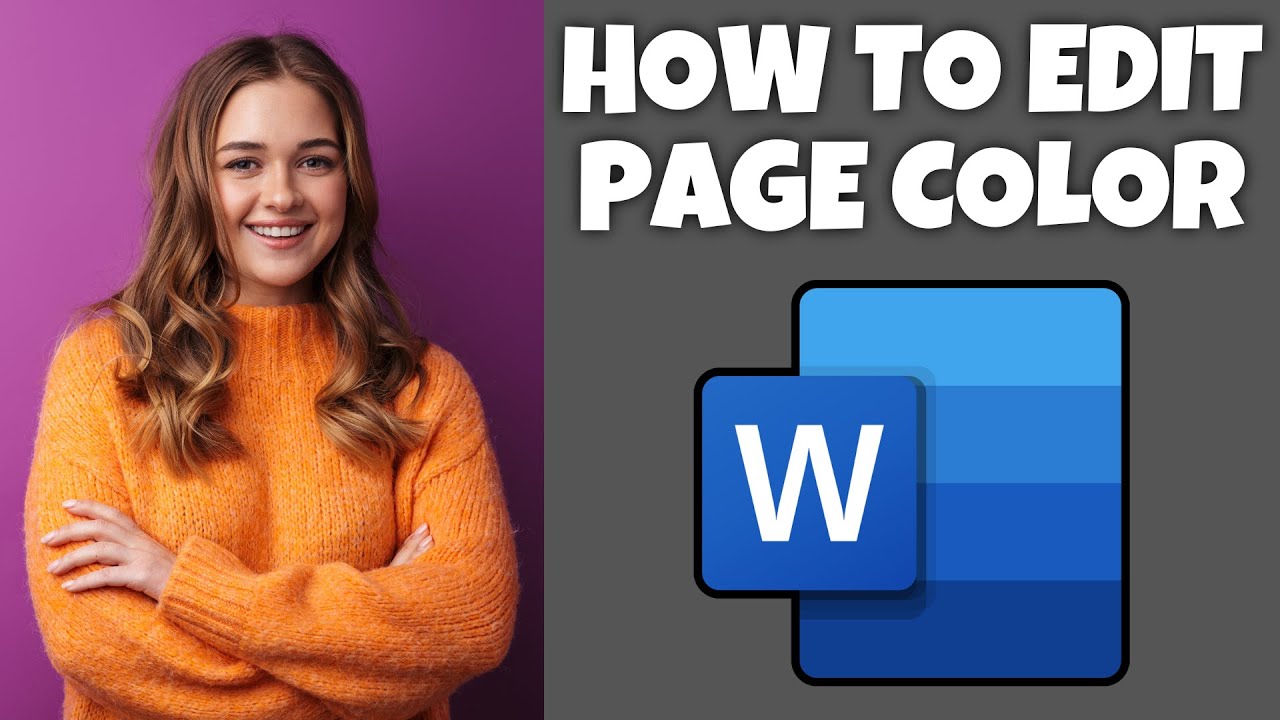 How To Change The Page Color In Microsoft Word | Step By Step Guide ...