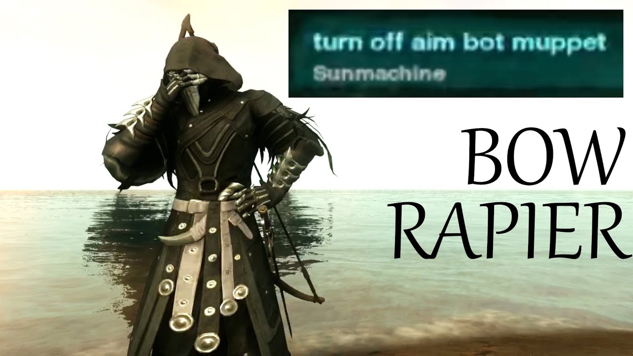 Bow Rapier PvP "aim bot" Build PvP in New World - YouTube
