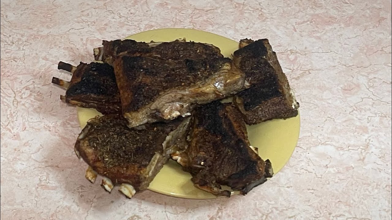 Lamb Split Breast Plate-Oven Roasted - YouTube